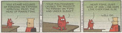 Dilbert Strategic Planning Funding Cartoon Dilbert And Modern
