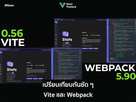 🚀 เปรียบเทียบกันชัด ๆ Vite และ Webpack Vue News Thailand