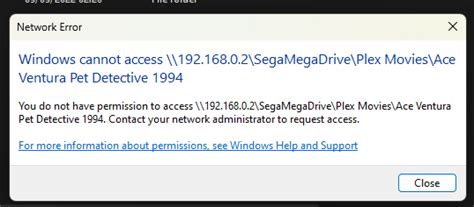 issues with import and access from docker radarr to windows nfs share