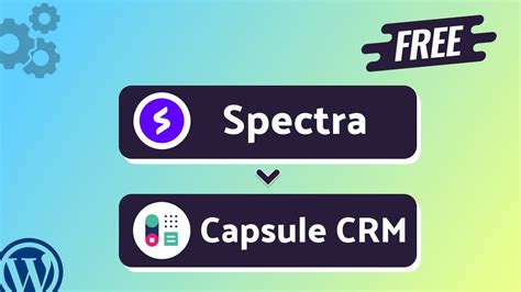 integrating spectra with capsule crm step by step tutorial bit