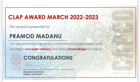 Pramod Madanu On Linkedin Capco