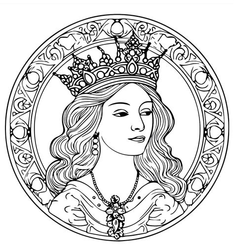 Anne Queen End Table Object Revitcity Sketch Coloring Page