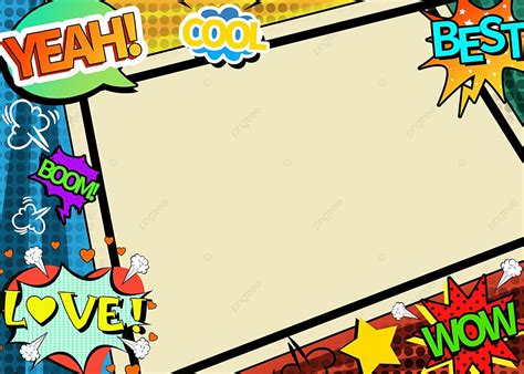 Bubble Dialog Yellow Abstract Pop Art Background Pope Dialog Box Yellow Background Image For