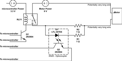 microcontroller detecting a wire break electrical engineering stack