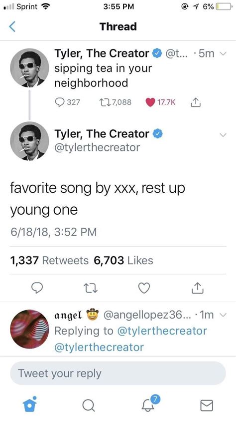 Deleted Tweet From Tyler When X Died Rxxxtentacion