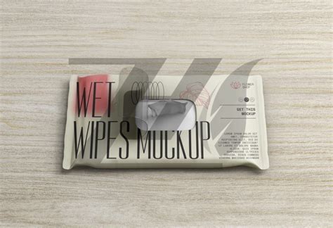 دانلود فایل لایه باز موکاپ جلد دستمال مرطوب دانلود رایگان فایل لایه