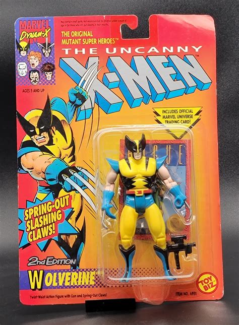 Wolverine Toybiz X Men Figure 2nd Ed 1992 Uncanny Toys And More