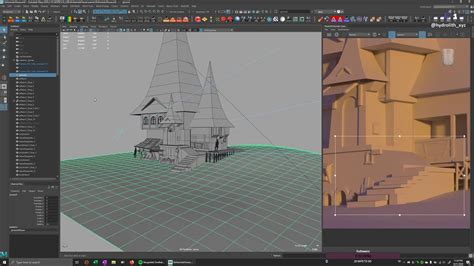 Alchemists Home D Poly Modeling Maya Part YouTube