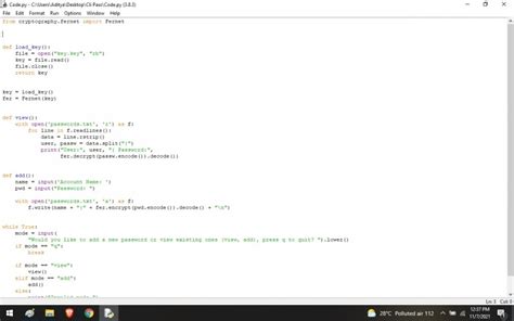 Python Program To Basic Cli Pass Using Python Tkinter Kashipara