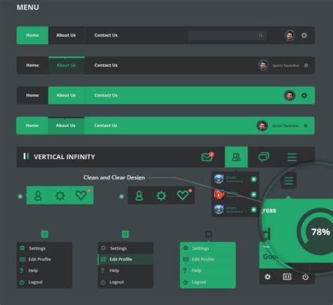 19 Ui Navbars Ideas User Interface Design Web Design App Design