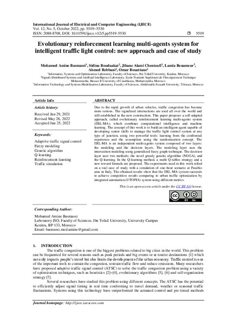 Pdf Evolutionary Reinforcement Learning Multi Agents System For