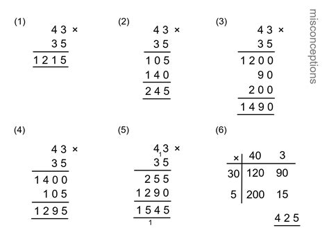 Median Don Steward Mathematics Teaching Long Multiplication Teaching