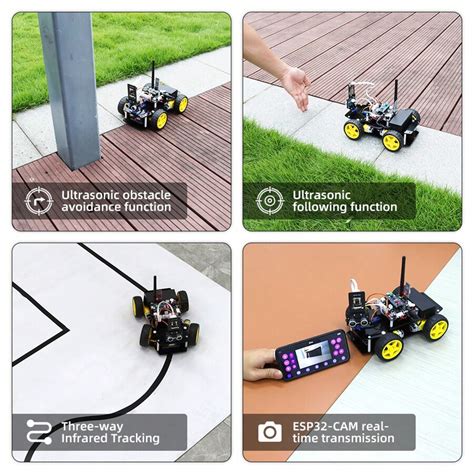 Tscinbuny Esp 32 Smart Robot Car Kit For Arduino And Keil 5 Programming