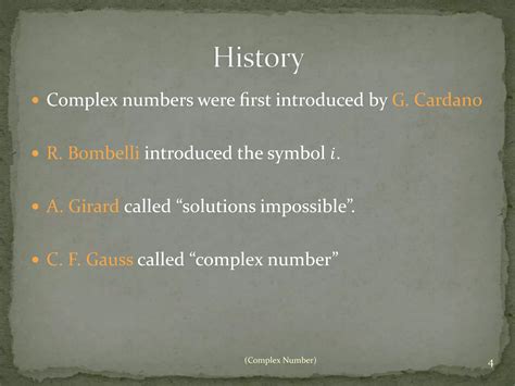 what is complex number ppt