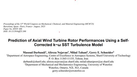 Prediction Of Axial Wind Turbine Rotor Performances Using A Self