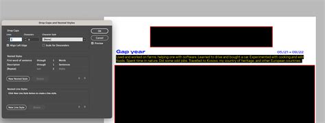 I Need Help Creating A Style Where The First Word Of Every Sentence Is
