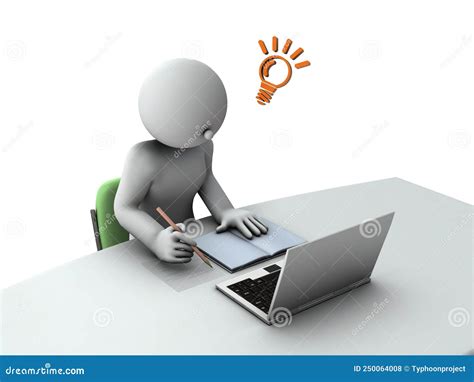 Students Solving Problems In Remote Lessons Laptop On The Desk