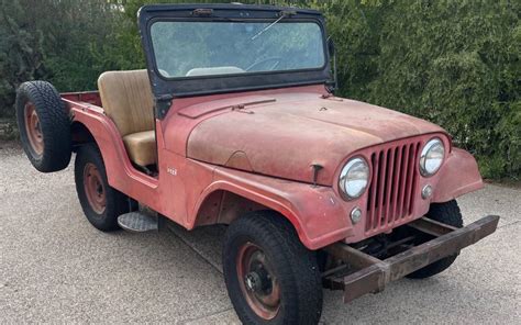 Original Paint Survivor 1955 Jeep Cj5 Barn Finds