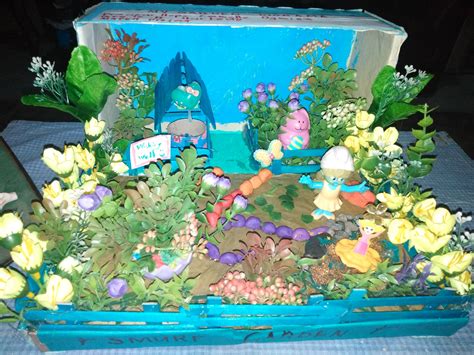 Garden Diorama Project Smurf Garden 2nd Grade Starting A Vegetable Garden Diorama Amazing