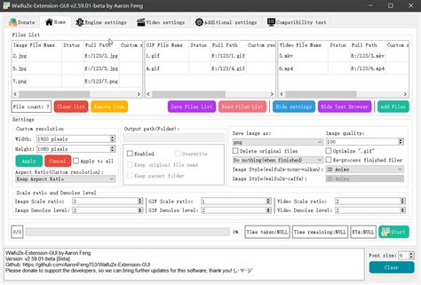 Releases · Aaronfeng753waifu2x Extension Gui · Github