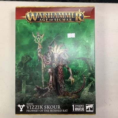 Skaven Vizzik Skour Prophet Of The Horned Rat Warhammer Age Sigmar Ebay