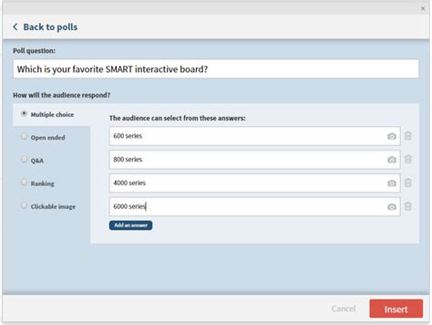 Poll Example Teq