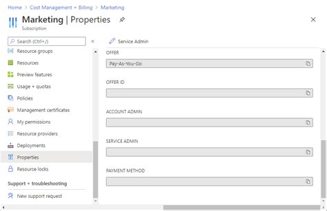 azure の従来のサブスクリプション管理者 microsoft learn