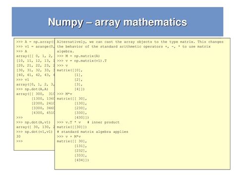 Ppt Python Crash Course Numpy Powerpoint Presentation Free Download Id8660722