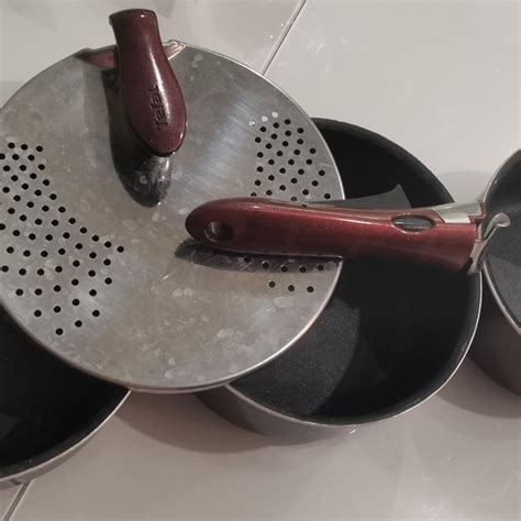 Набор кастрюль tefal, бу. – купить в Москве, цена 1 000 руб., дата ...