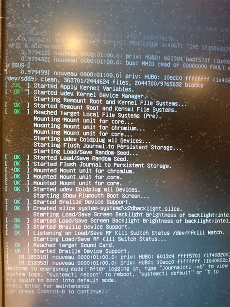 Cannot Boot Ubuntu Stuck In Emergency Mode Unix Linux Stack Exchange