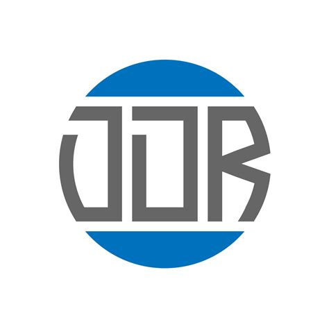 Ddr Letter Logo Design On White Background Ddr Creative Initials