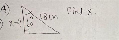 Solved Find X Chegg Com