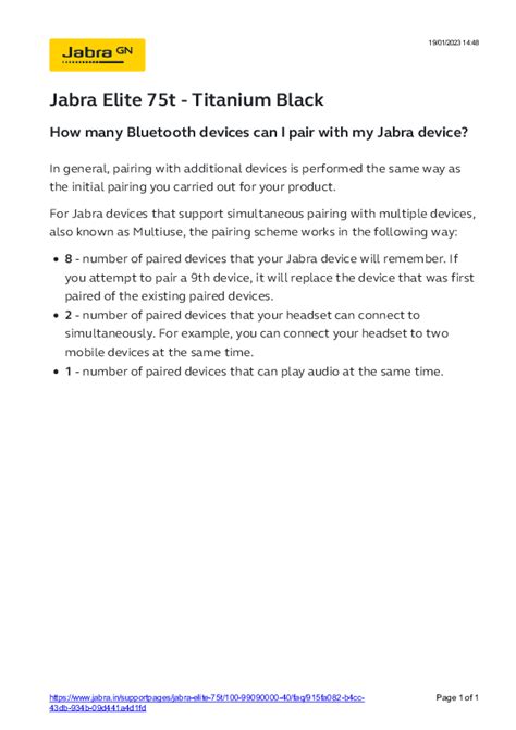 Jabra Elite T Bluetooth Pairing FAQs And Instructions