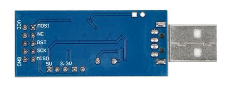 Programmer AVR MCS 51 Compatible With USBasp ISP IDC Tape HW 437 Botland Robotic Shop
