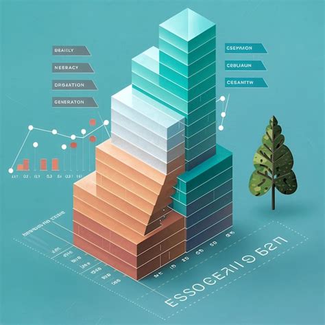 Premium Photo Infographic Comparing Educational Attainment Levels Among Different Generations