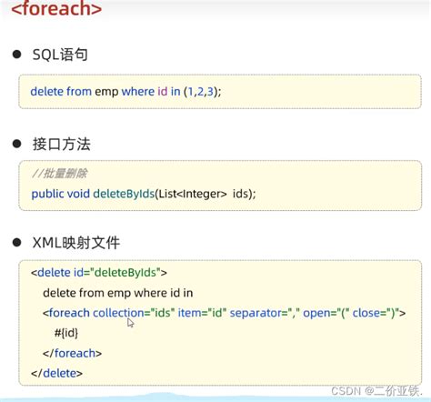 Mybatis动态sql Csdn博客