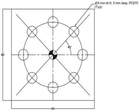 To Perform The Drilling Operation On Pcd Operation Using Cnc Milling