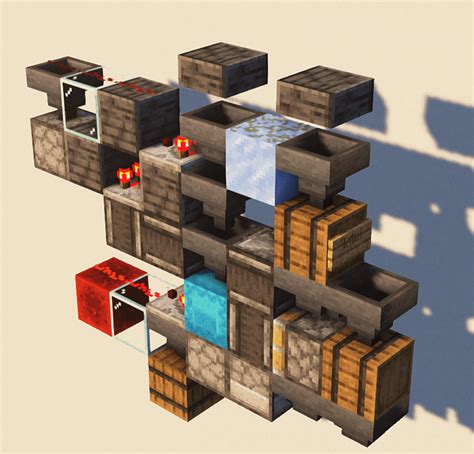 1 wide tileable item filter shulker loader 48 blocks r redstone