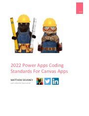 Power Apps Coding Standards Best Practices For Canvas Apps Course Hero