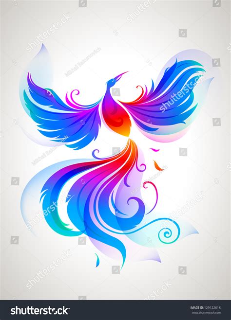 Phoenix Stock Vector Illustration 129122618 Shutterstock
