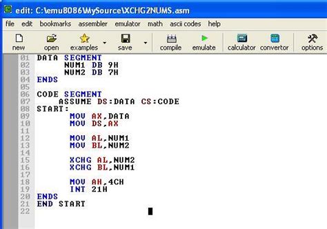 Assembly Language Code To Add Two Numbers 46 Pages Summary In Doc