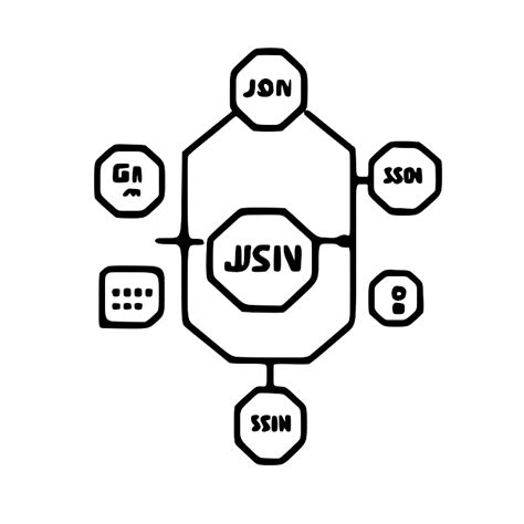 Svg Bundle For Json Structure Ai Generated Vector Graphics