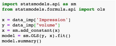 Machine Learning Python Capturing High Collinearity In Statsmodel