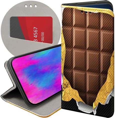 ETUI Z KLAPKĄ DO XIAOMI REDMI A WZORY CZEKOLADA CHOCO SŁODYCZE FUTERAŁ Xiaomi Sklep EMPIK COM