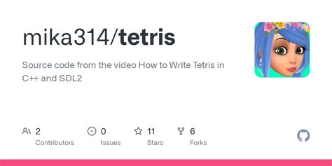 Github Mika314tetris Source Code From The Video How To Write Tetris
