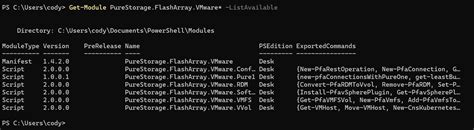 Pure Storage Flasharray Vmware Powershell Module Cody Hosterman