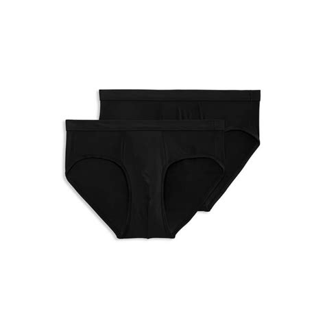 Jockey Mens Elance Microfiber Low Rise Brief 2 Pack