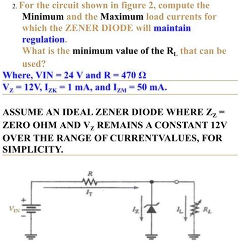 SOLVED: For the circuit shown in Figure 2, compute the minimum and ...