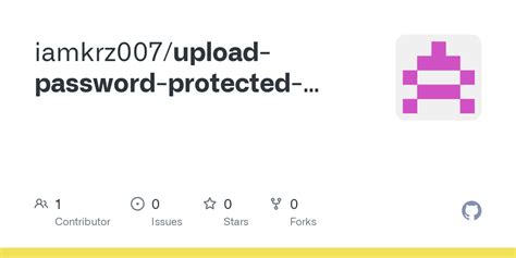 Github Iamkrz007upload Password Protected Files In Cloudinary