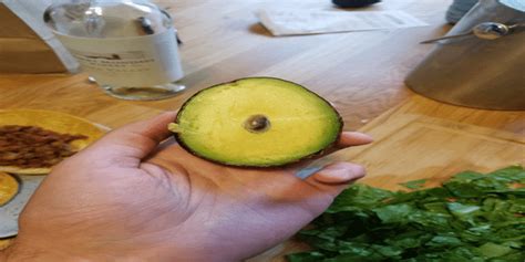 This Small Pit On My Avocado Mildlyinteresting